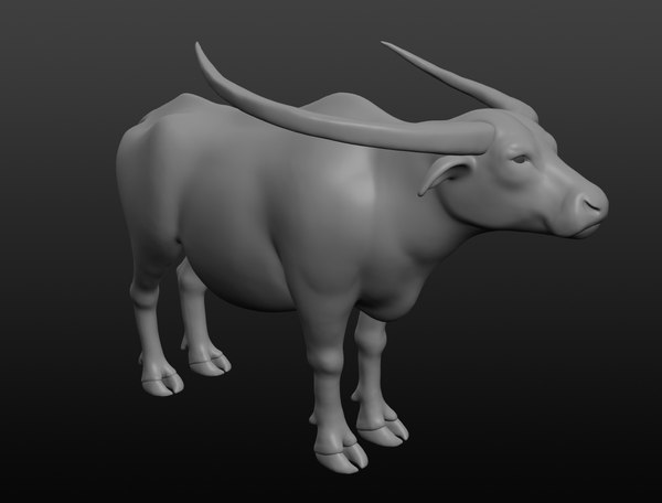 Water Buffalo 3D Models for Download | TurboSquid
