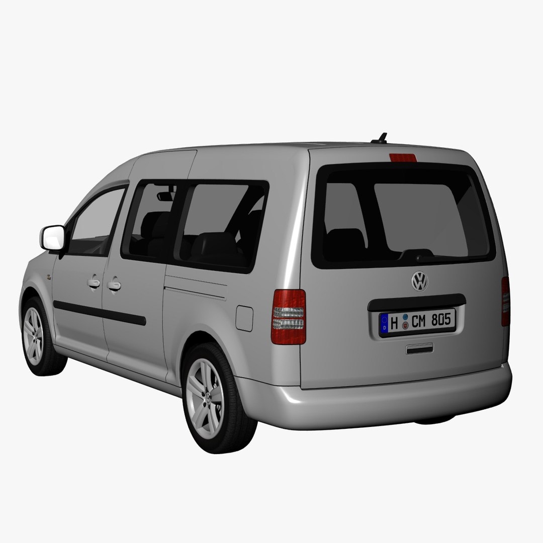 3d Model Caddy Maxi