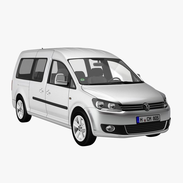 Volkswagen Caddy 3D Models for Download | TurboSquid