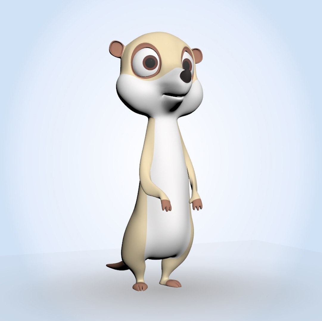 3D Meerkat - TurboSquid 1986952