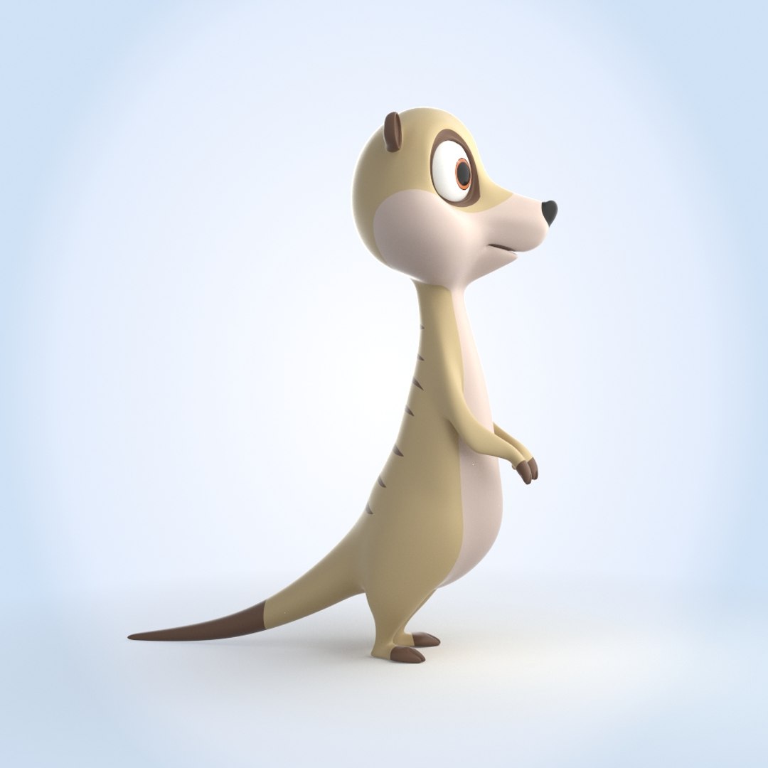 3D Meerkat - TurboSquid 1986952