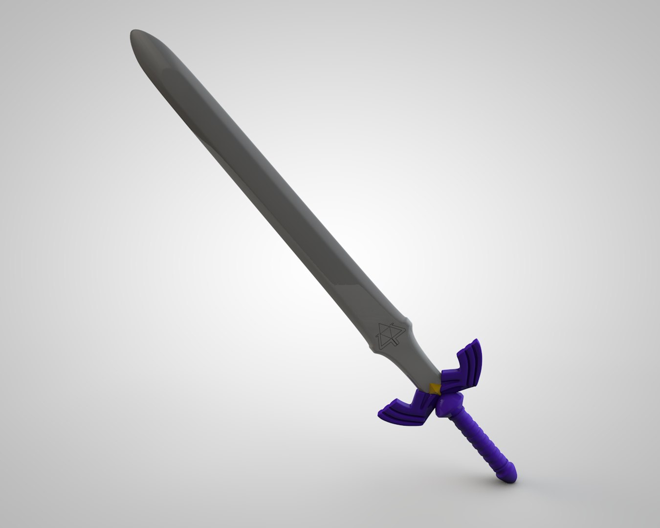 master sword 3d model