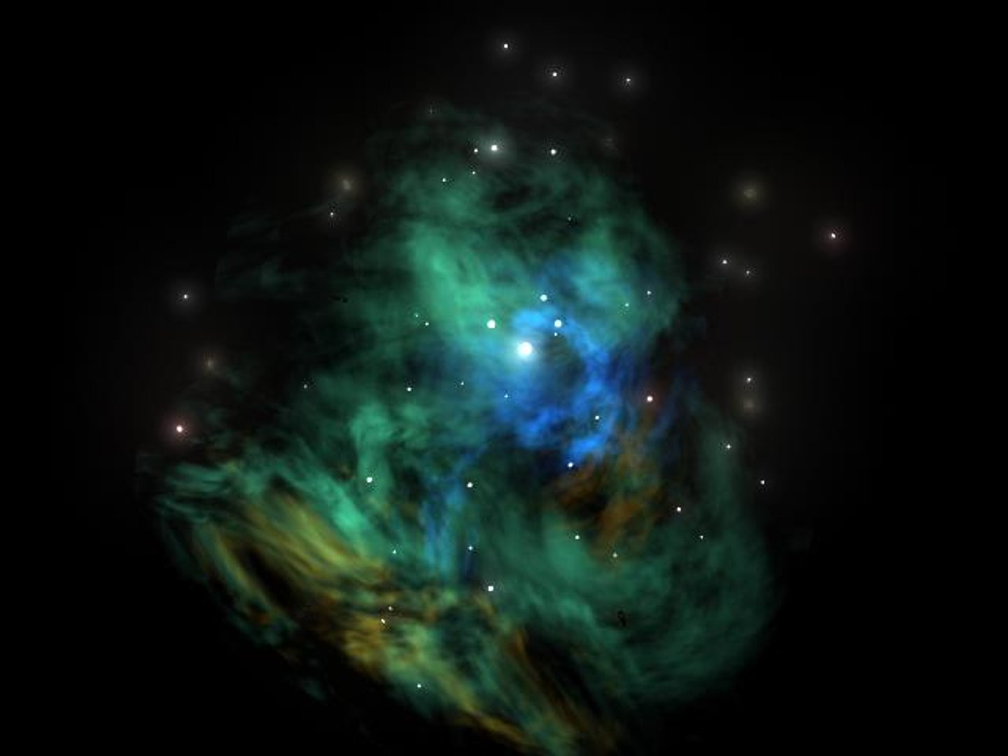 Maya Orion Nebula