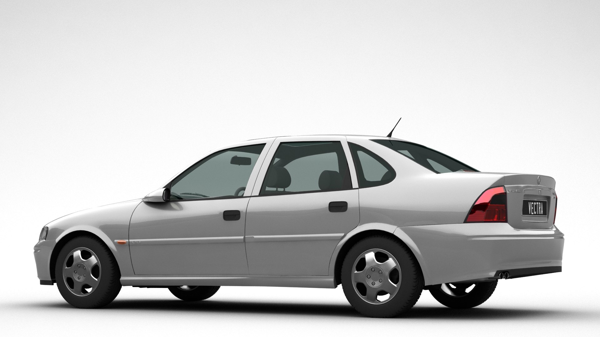 Vauxhall Vectra B Sedan Facelift 3D - TurboSquid 2010853