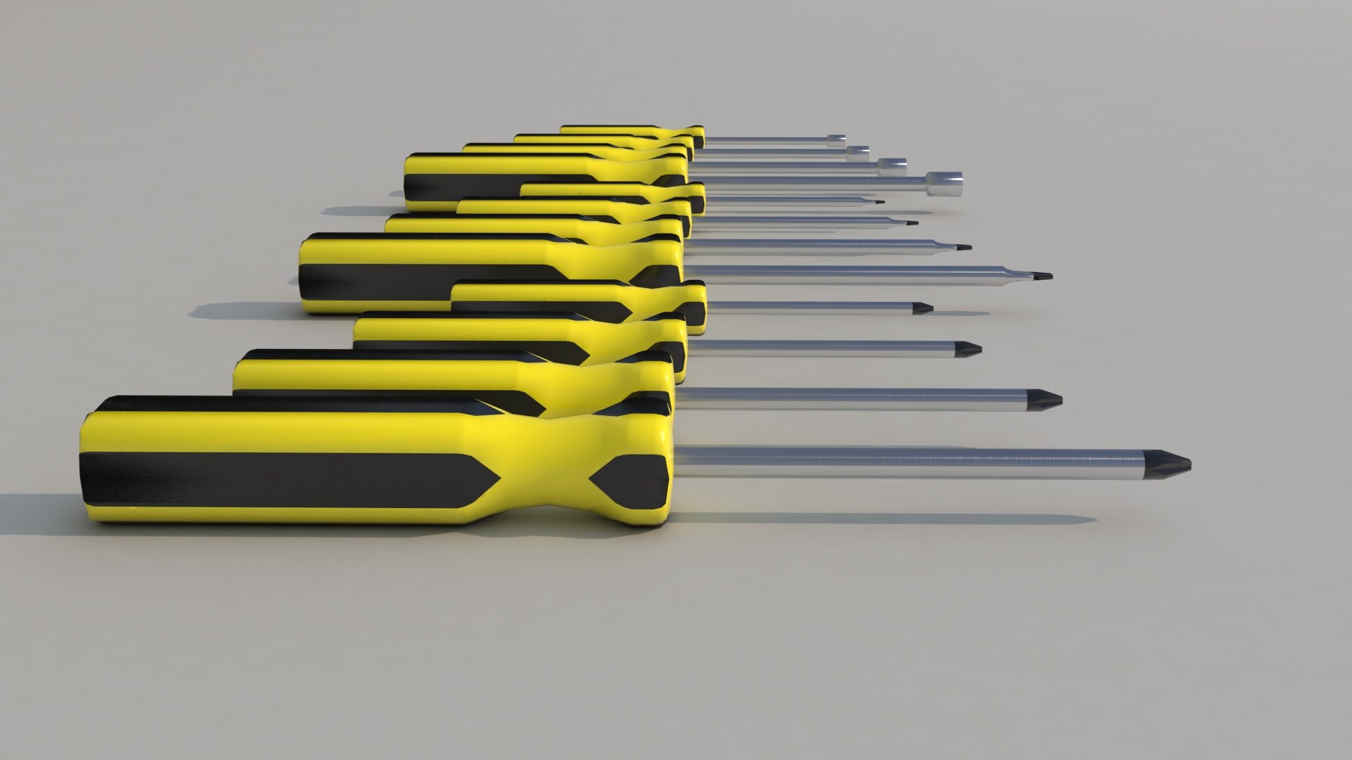 Scre Driver Screwdriver 3D - TurboSquid 1258118