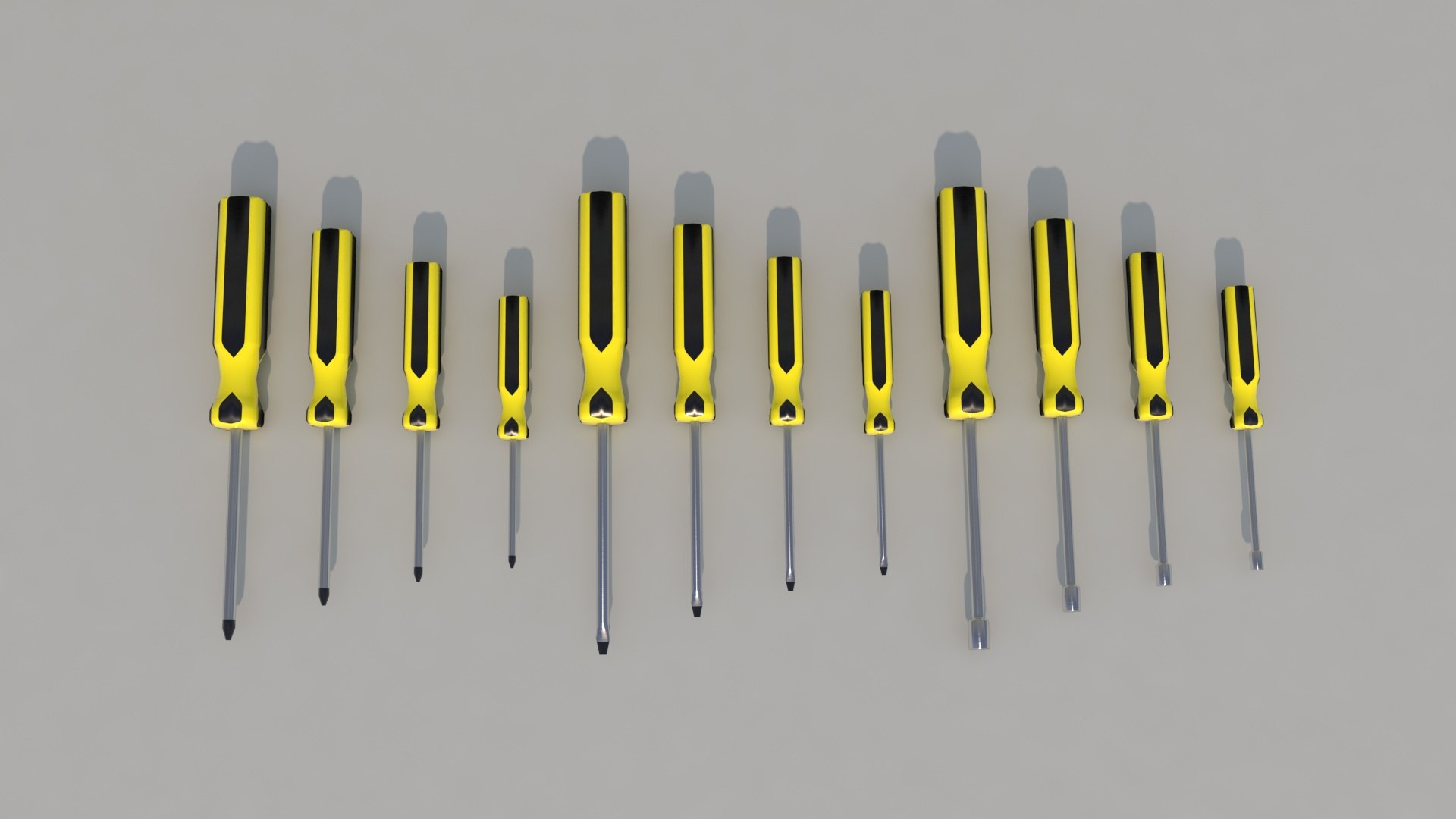 Scre Driver Screwdriver 3D - TurboSquid 1258118