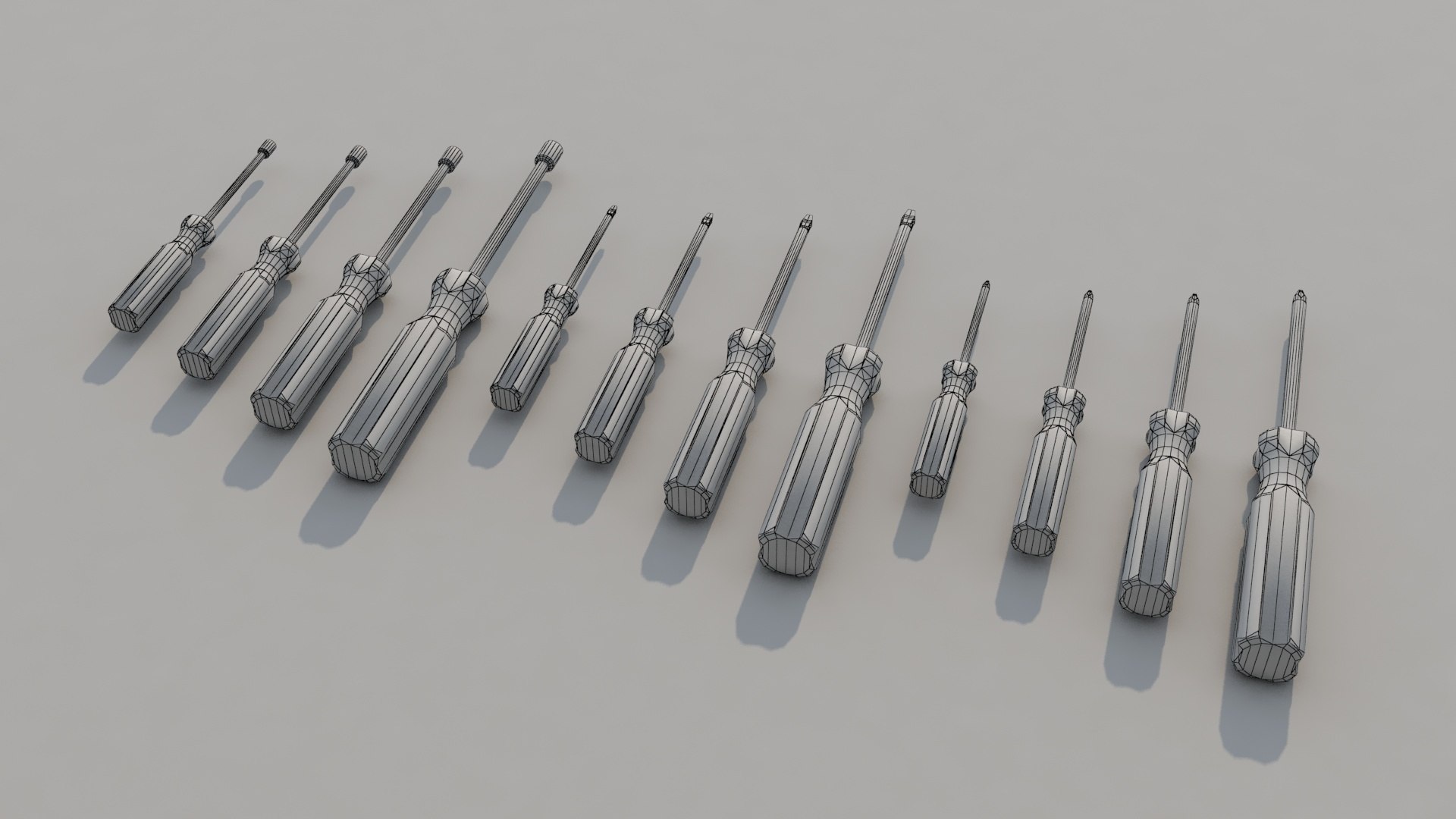 Scre Driver Screwdriver 3D - TurboSquid 1258118