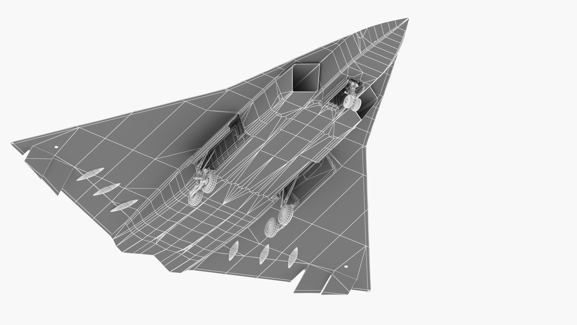 3D Chengdu J36 Stealth Fighter Model - TurboSquid 2342590