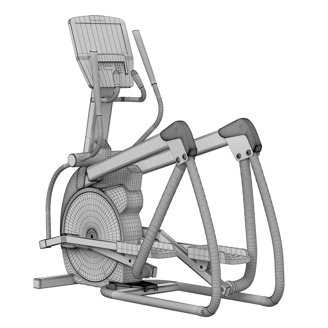 E7xe Suspension Elliptical Model - TurboSquid 1897886