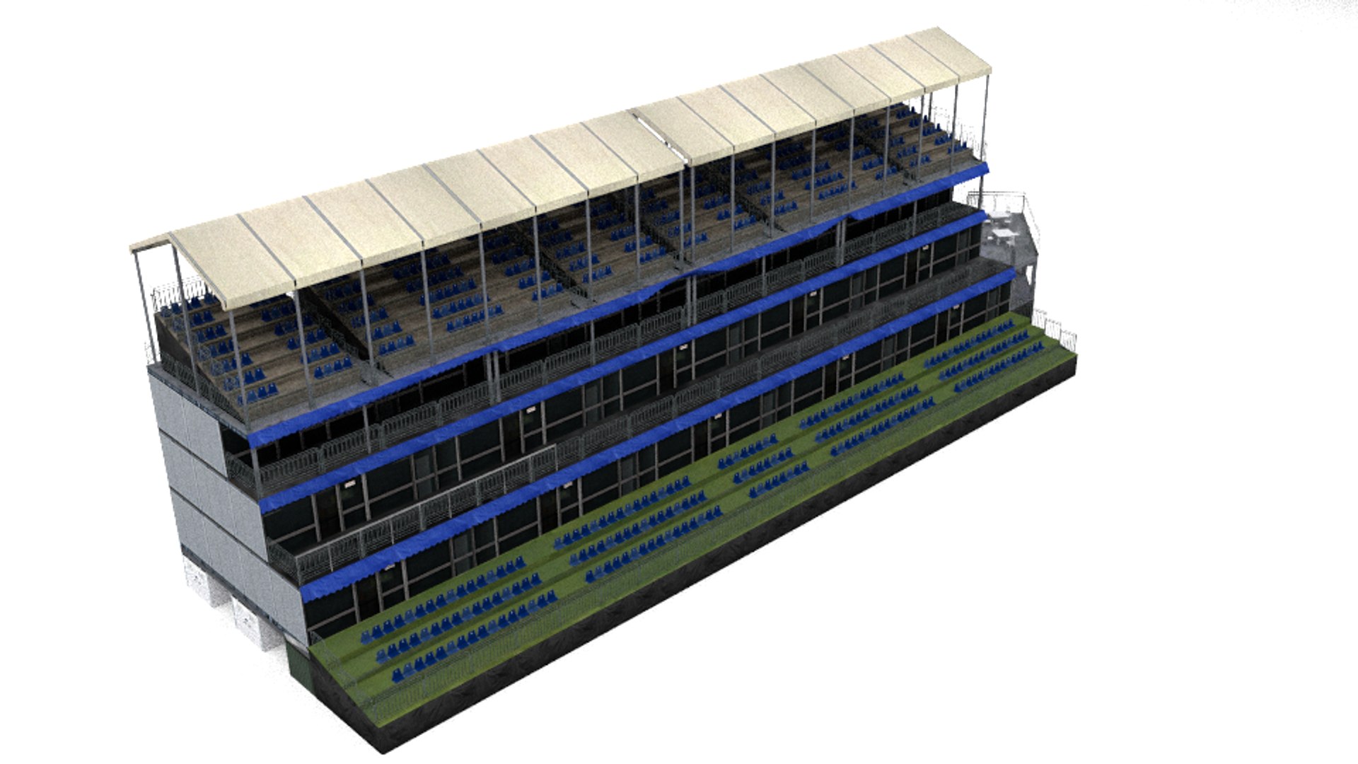 Fan Grandstand 3d X