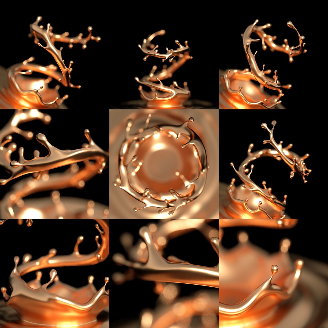 3D Model Splash Liquid Water - TurboSquid 1626083