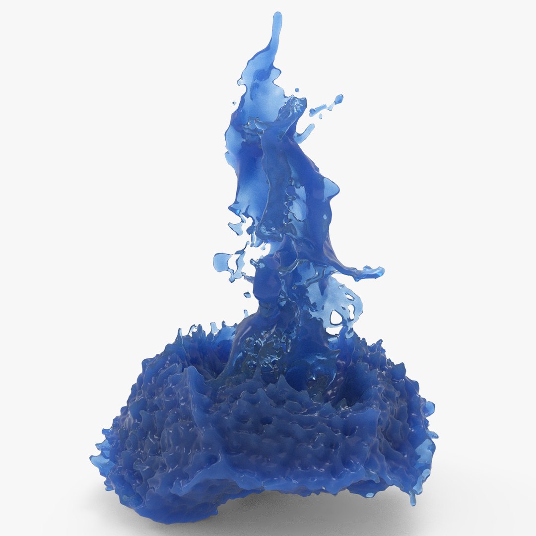 Water Blast Splash Model - TurboSquid 1438962