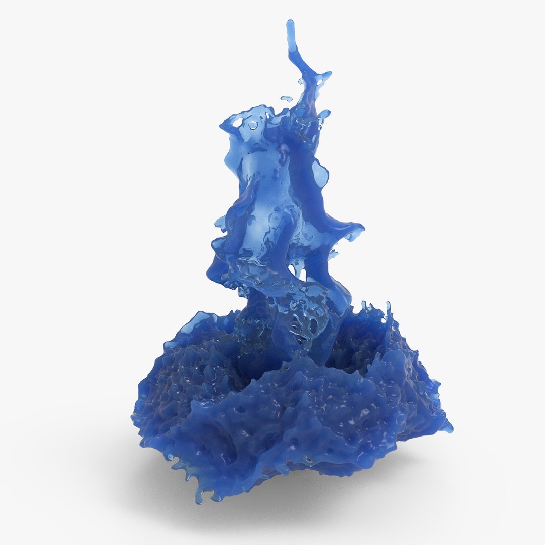 Water Blast Splash Model - TurboSquid 1438962