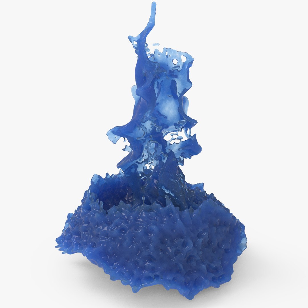 Water Blast Splash Model - TurboSquid 1438962