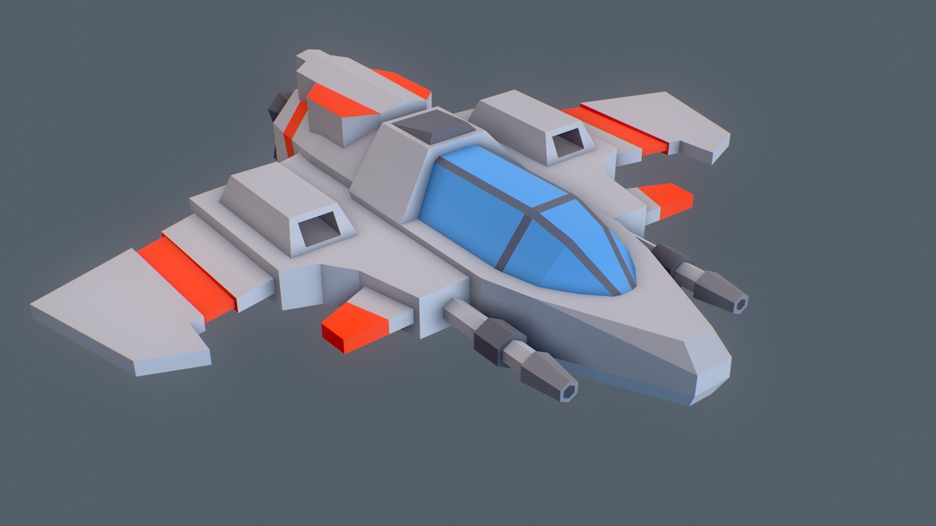 3D Sci-fi Spaceships Constructor Low Poly Pack - TurboSquid 1716741