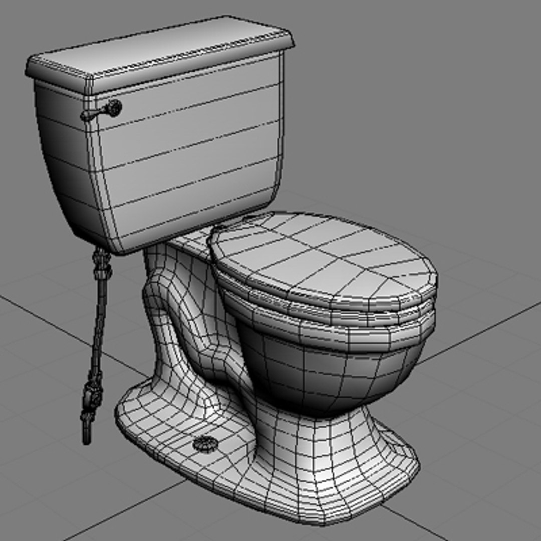 Toilet 3d Model
