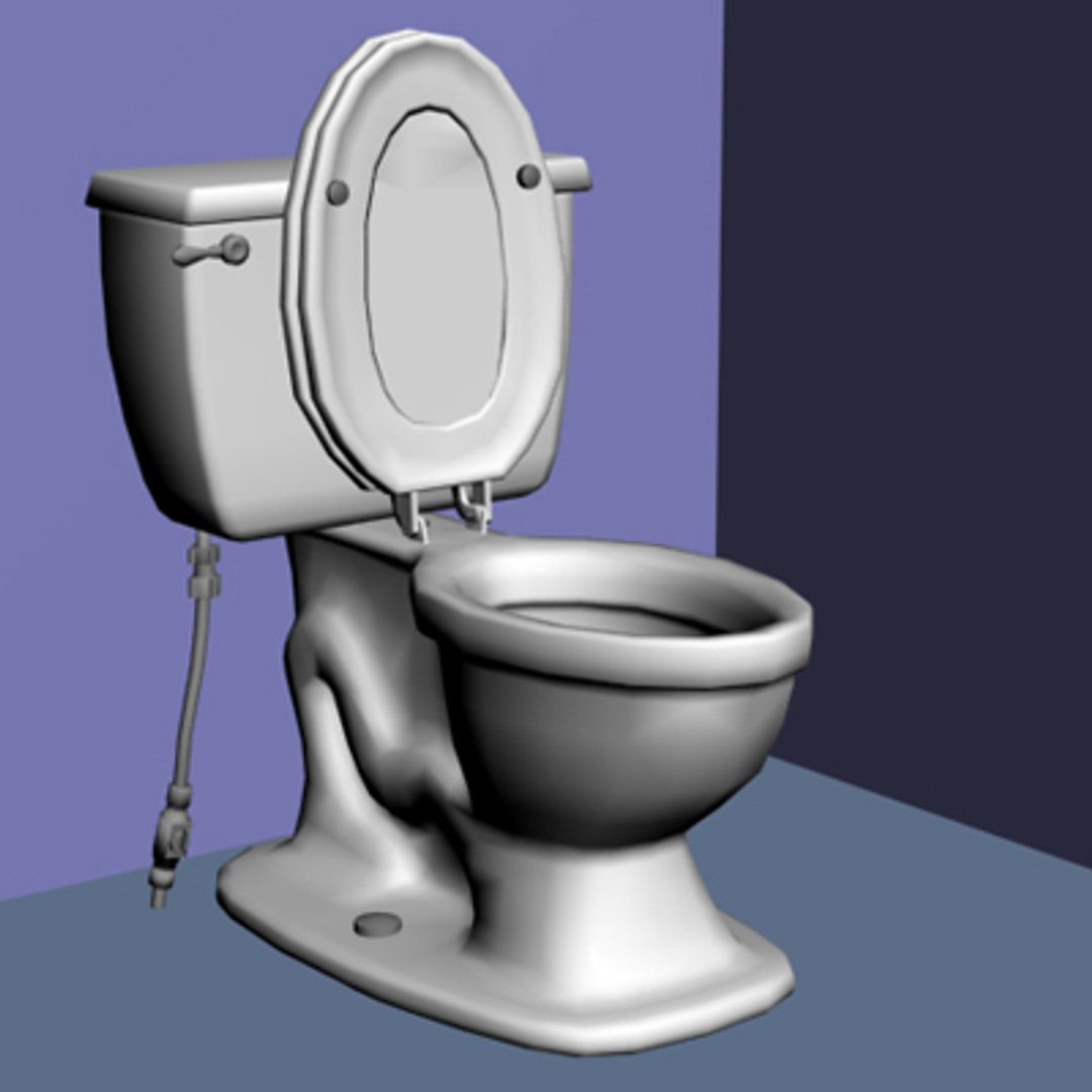 Toilet 3d Model