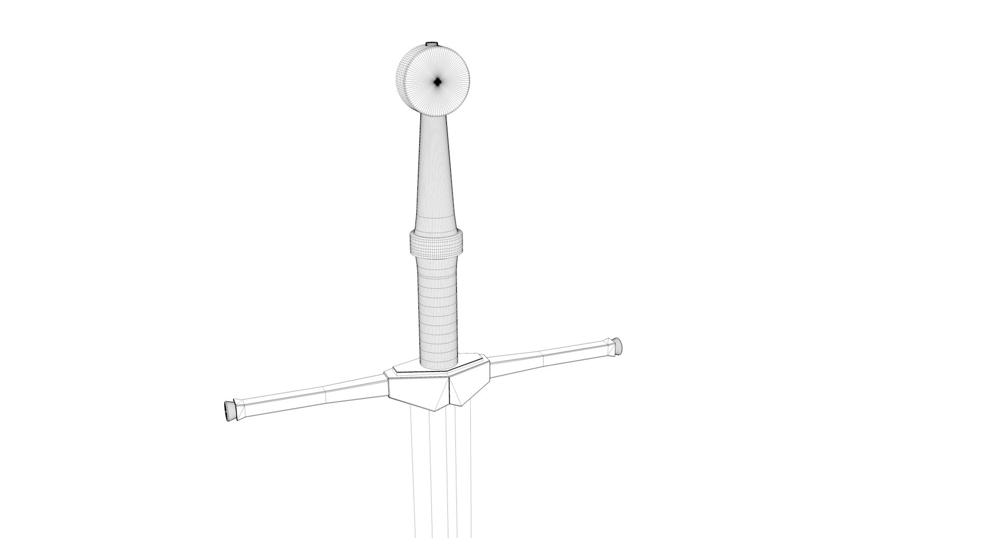 Free 3D Battle Scarred Sword - TurboSquid 1888894