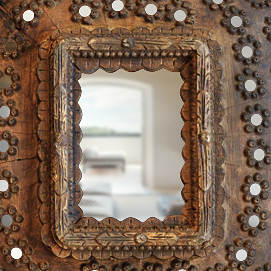 Peacock Mirror 3D Model - TurboSquid 1219031