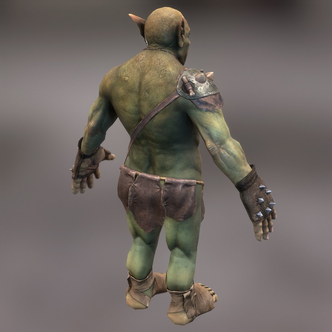 3d Fantasy Goblin Model