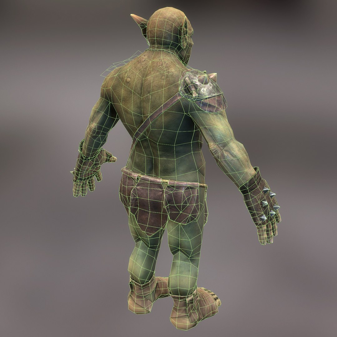 3d Fantasy Goblin Model