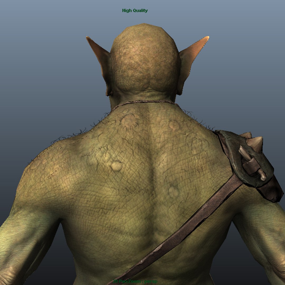 3d Fantasy Goblin Model
