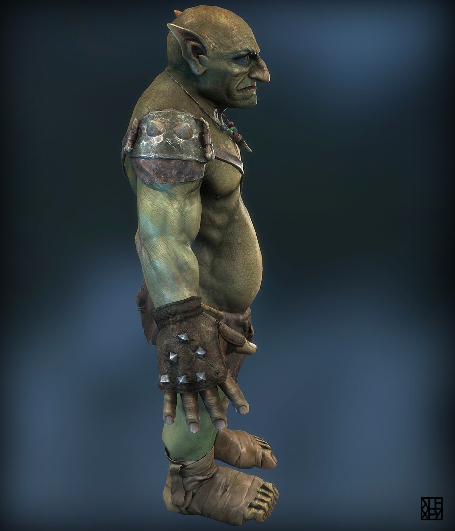 3d Fantasy Goblin Model