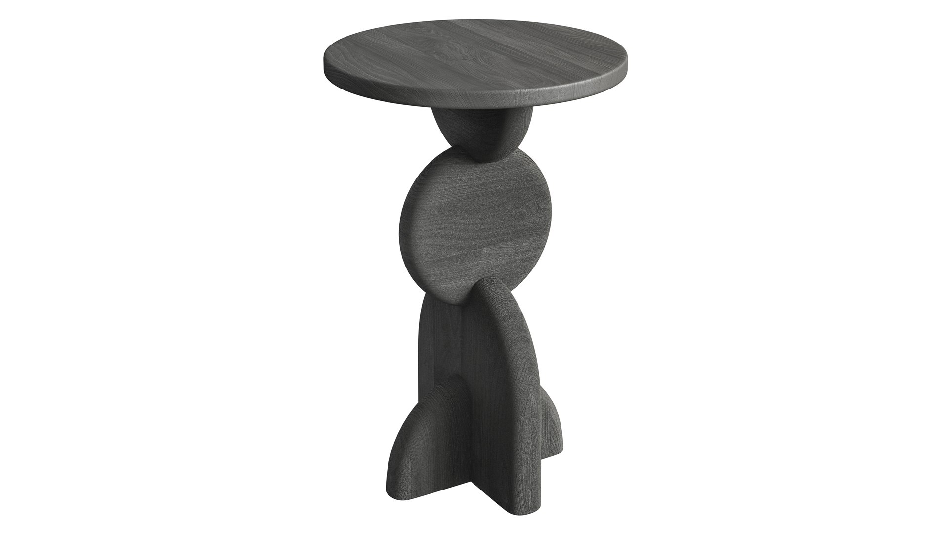 3D Anthropologie Side Tables Hudson And Statuette Model - TurboSquid 2193944