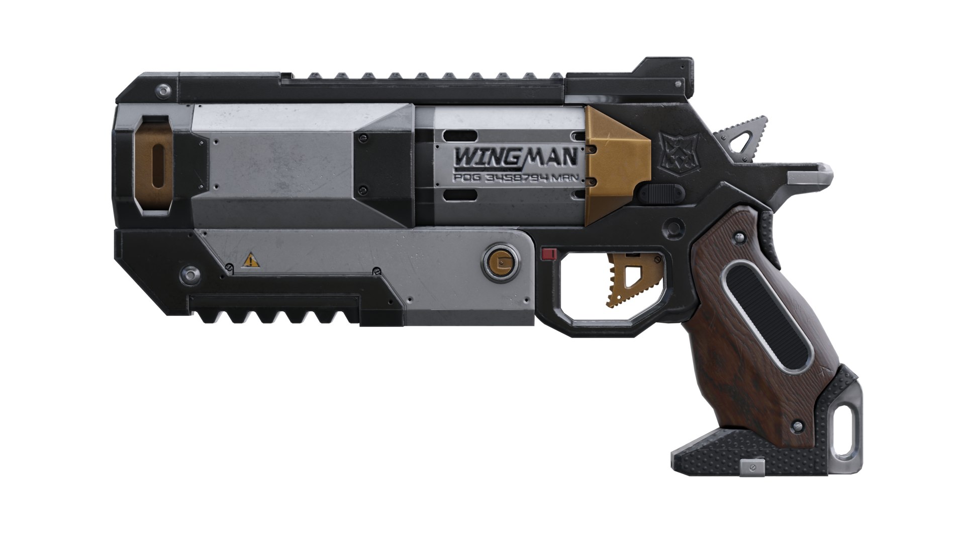 Wingman Gun Weapons 3D - TurboSquid 1400036