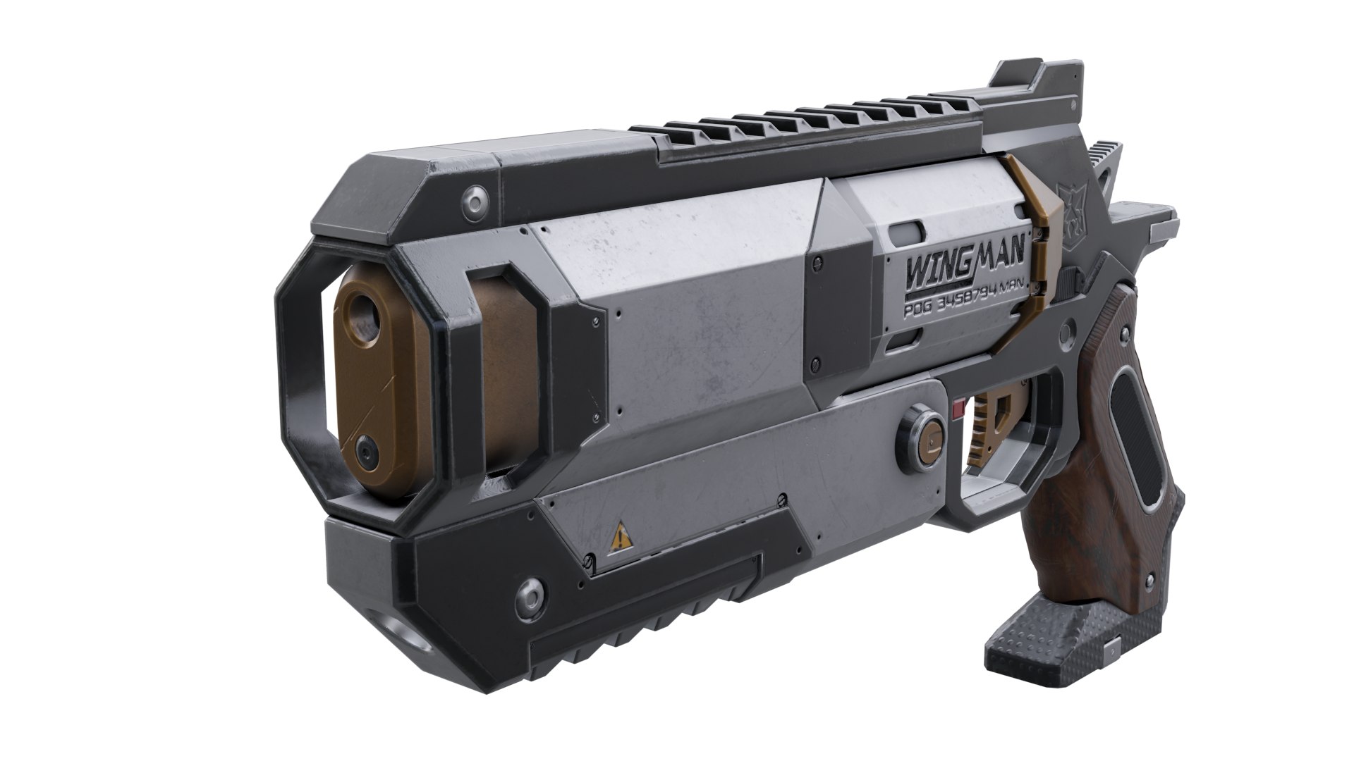 Wingman Gun Weapons 3D - TurboSquid 1400036