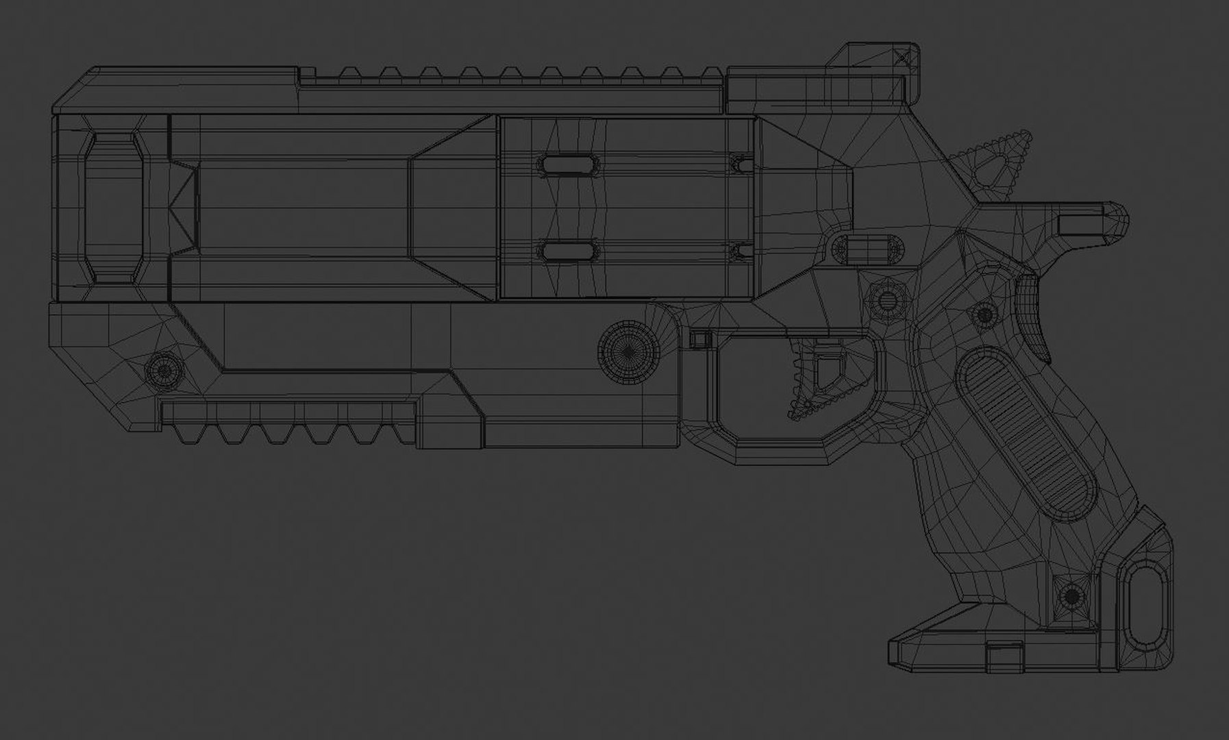 Wingman Gun Weapons 3D - TurboSquid 1400036