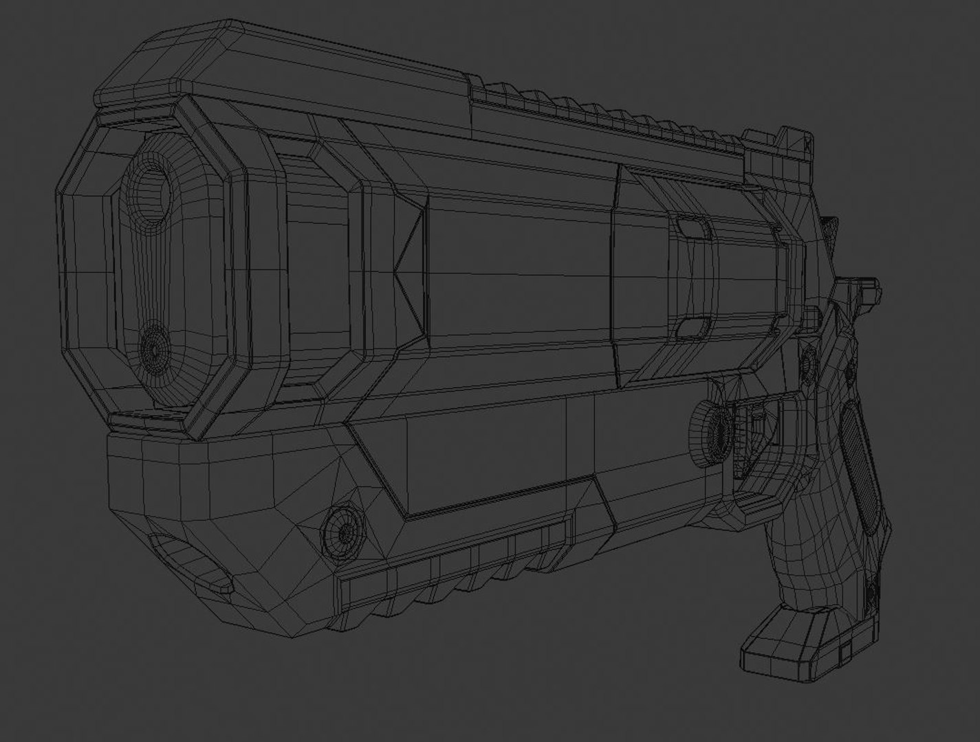 Wingman Gun Weapons 3D - TurboSquid 1400036