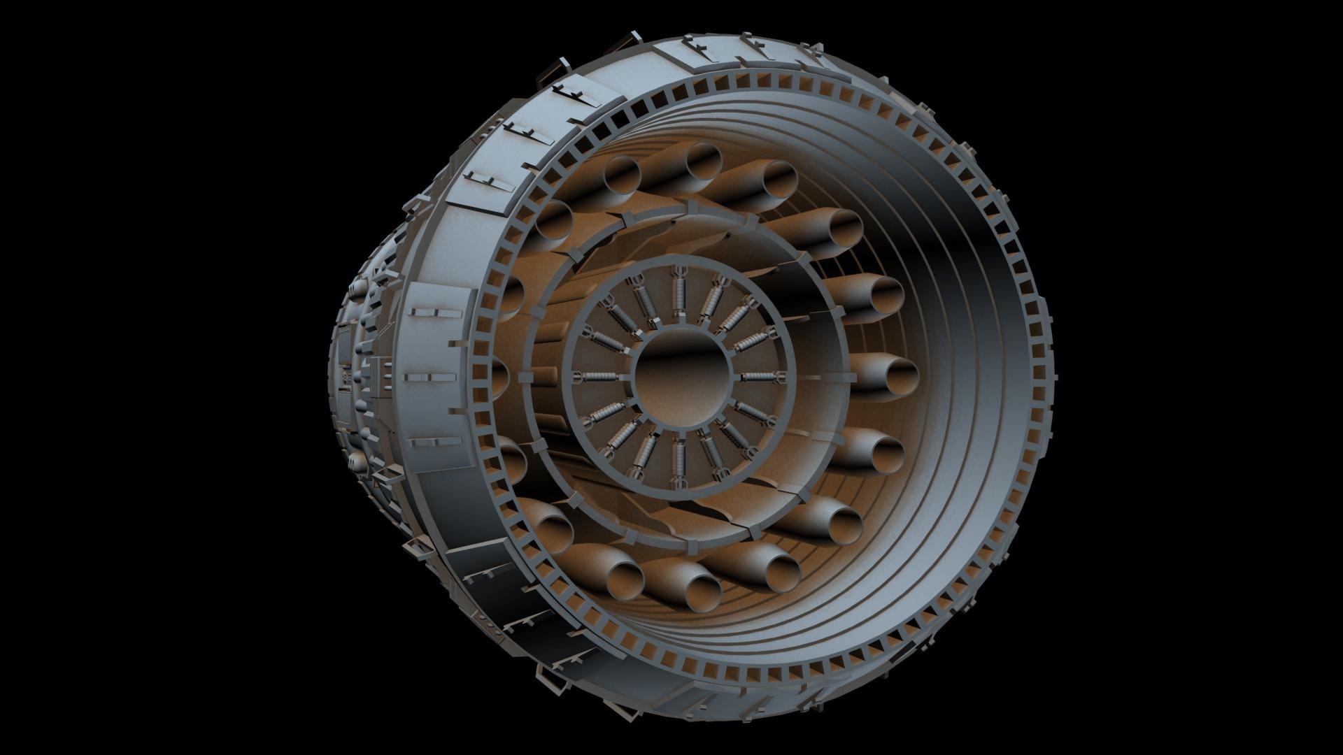 3D Model Starship Engine 1 - TurboSquid 1828658