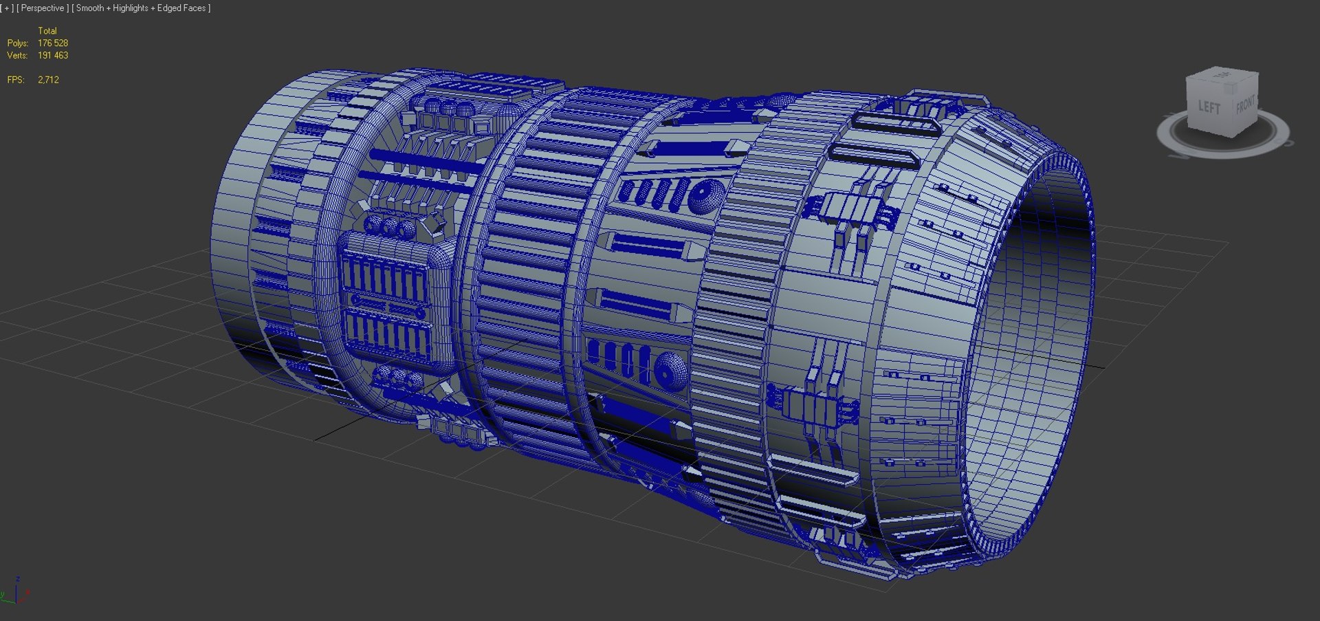 3D Model Starship Engine 1 - TurboSquid 1828658