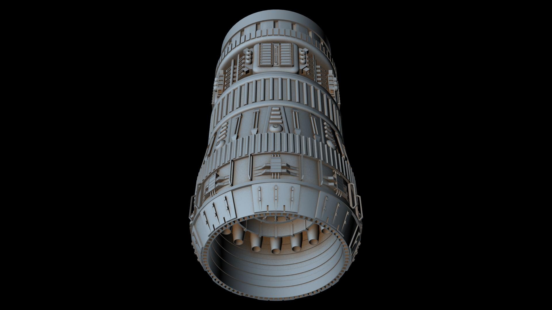 3D Model Starship Engine 1 - TurboSquid 1828658