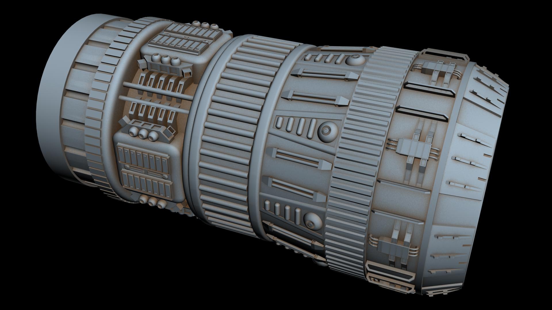 3D Model Starship Engine 1 - TurboSquid 1828658
