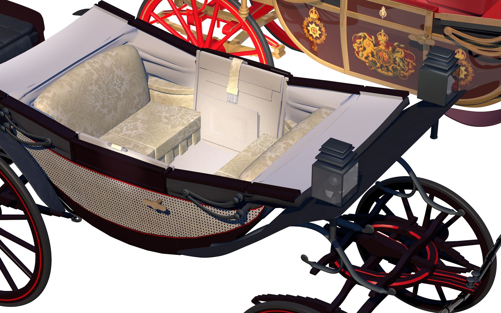 3D Ascot 1902 State Landau - TurboSquid 1286196