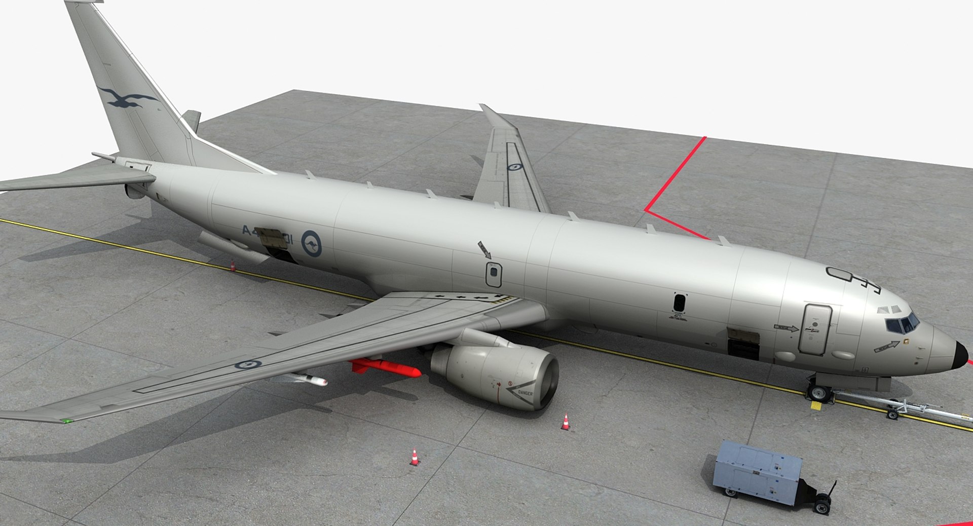 P-8a Poseidon Royal Australian 3D Model - TurboSquid 1359123