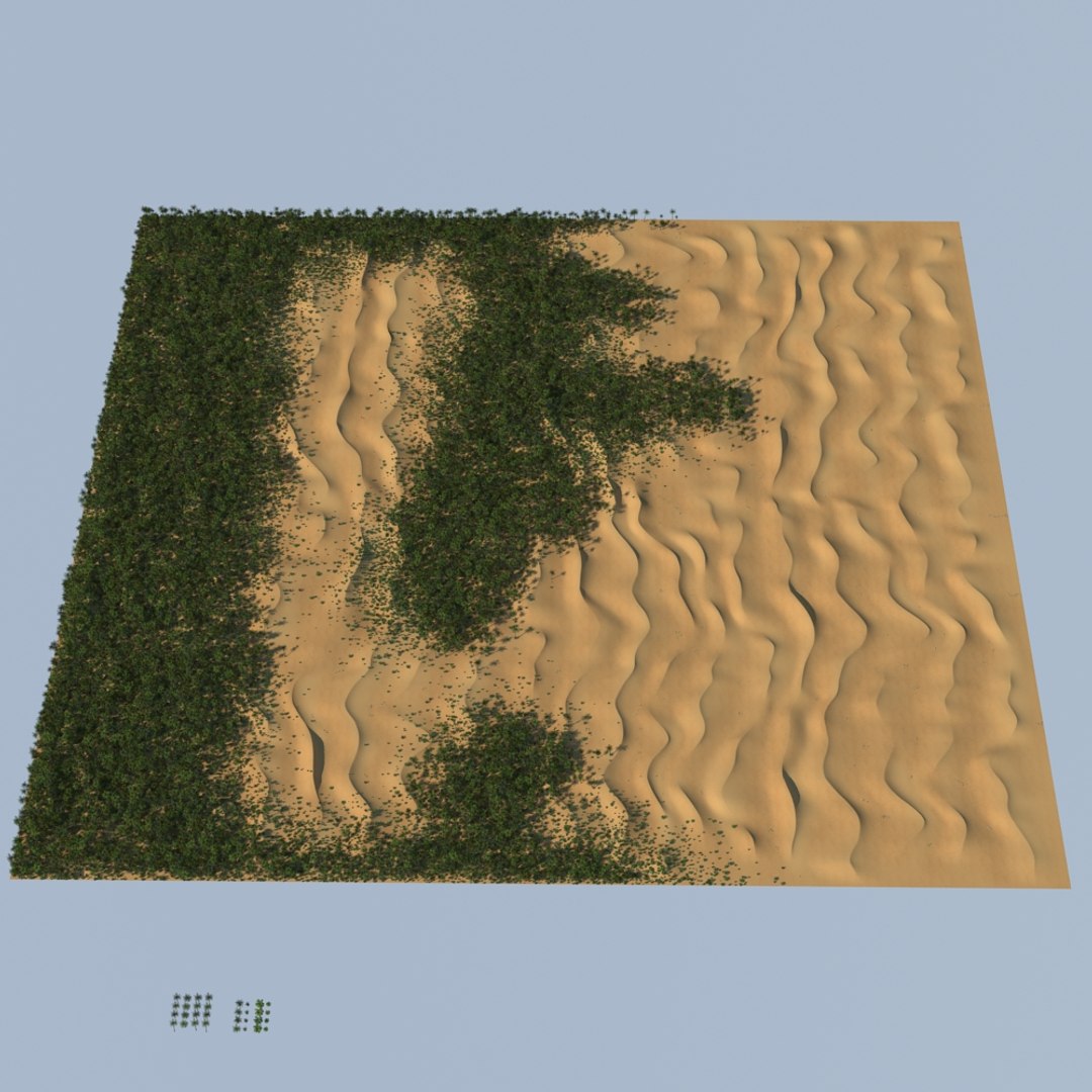 3d Desert Terrain Landscape