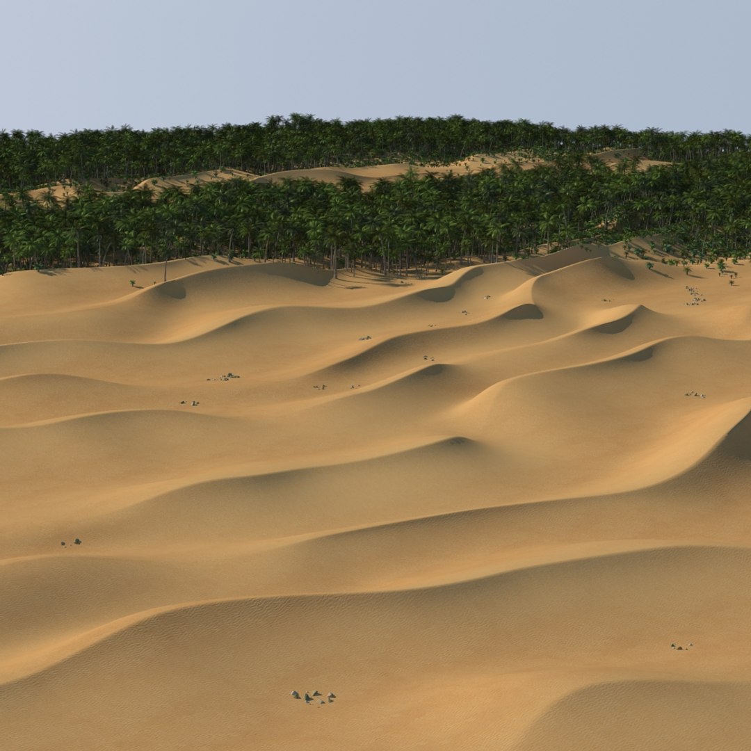 3d Desert Terrain Landscape