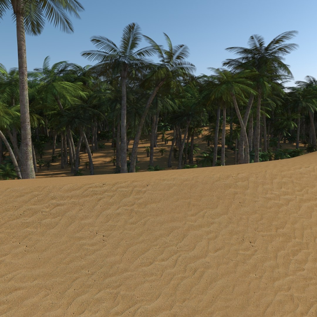 3d Desert Terrain Landscape