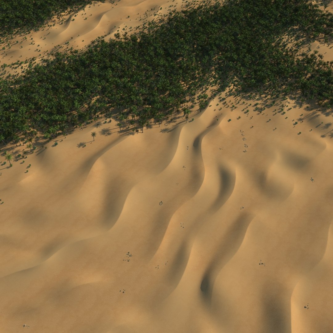 3d Desert Terrain Landscape