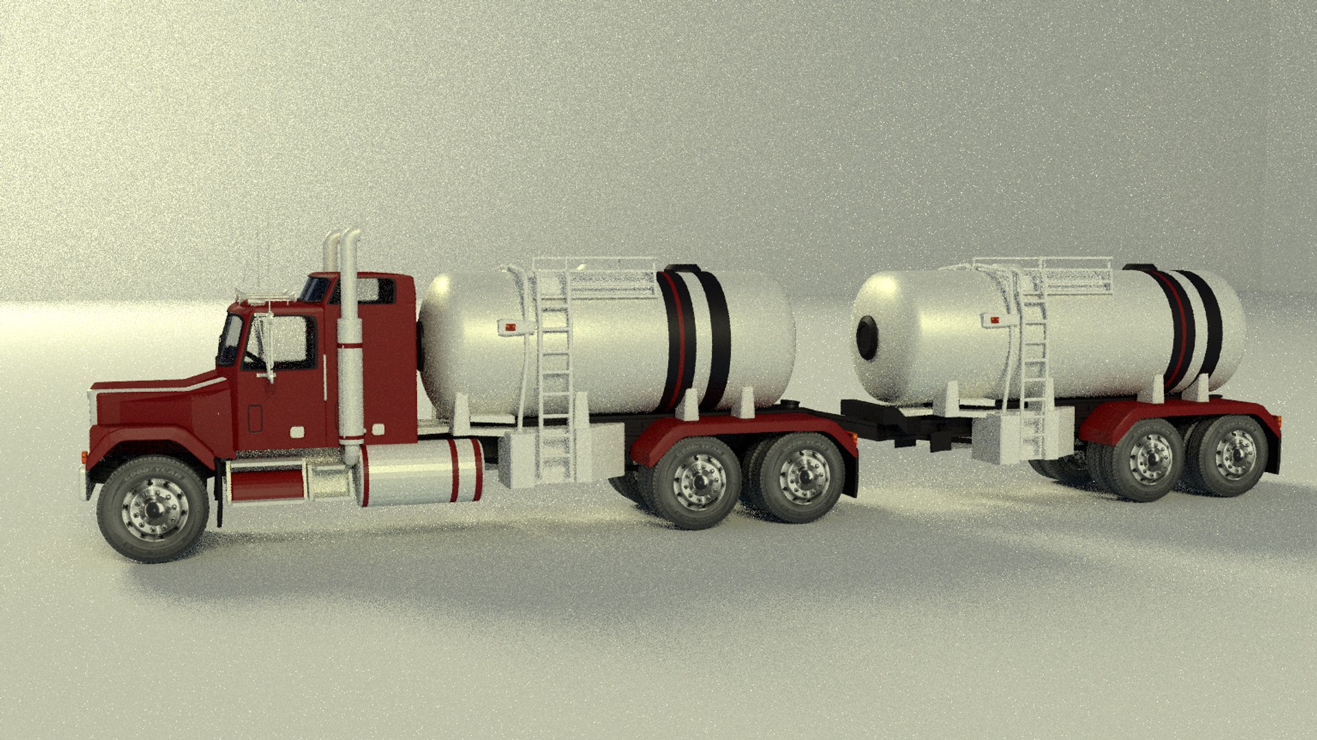 3d Model Of Tanker