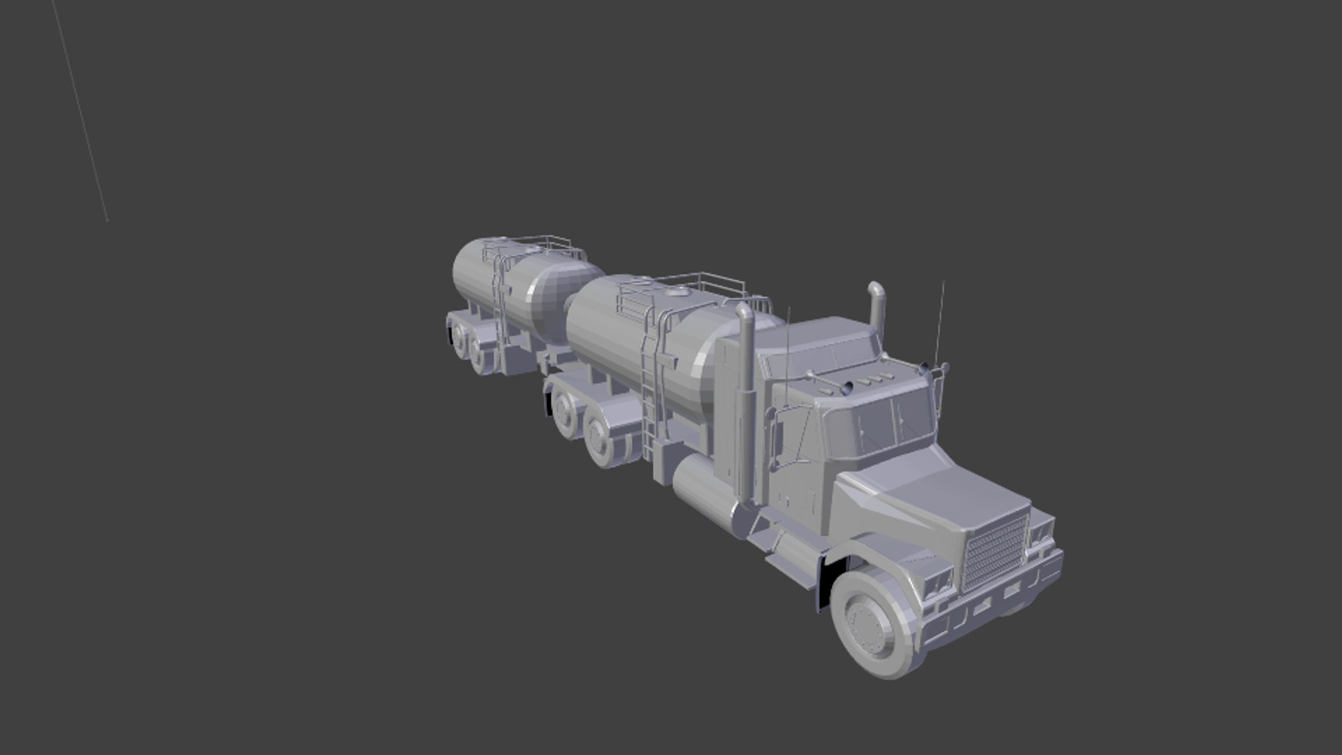 3d Model Of Tanker