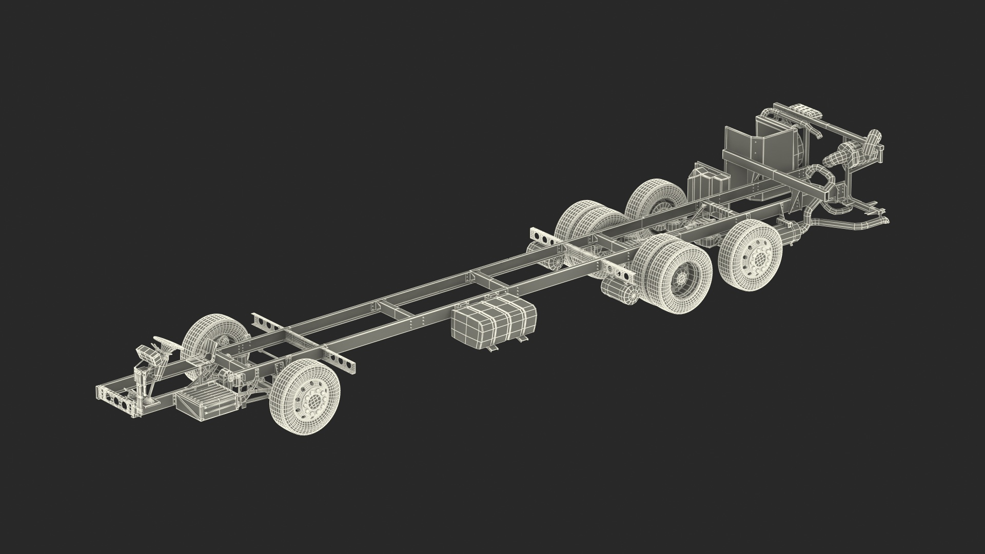 Bus Chassis Generic 3D - TurboSquid 1559135