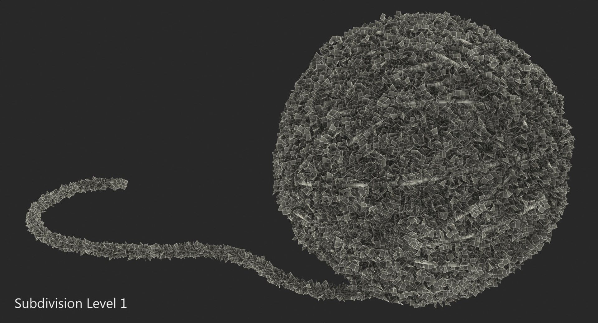 3D Wool Yarn Ball Model - TurboSquid 1422368