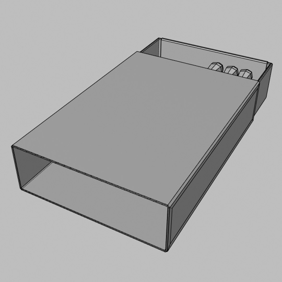 Matchbox Matches 3d Model