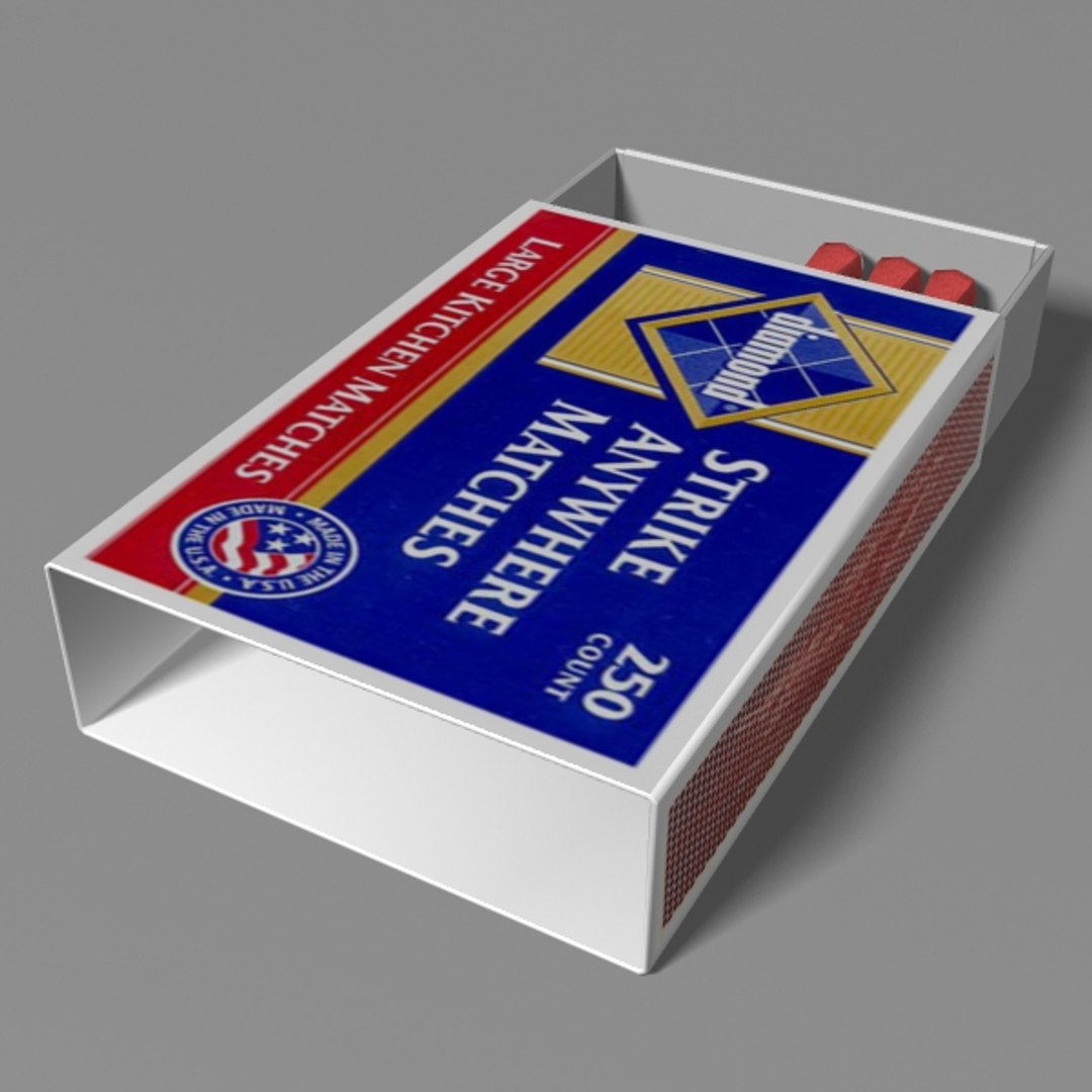 Matchbox Matches 3d Model