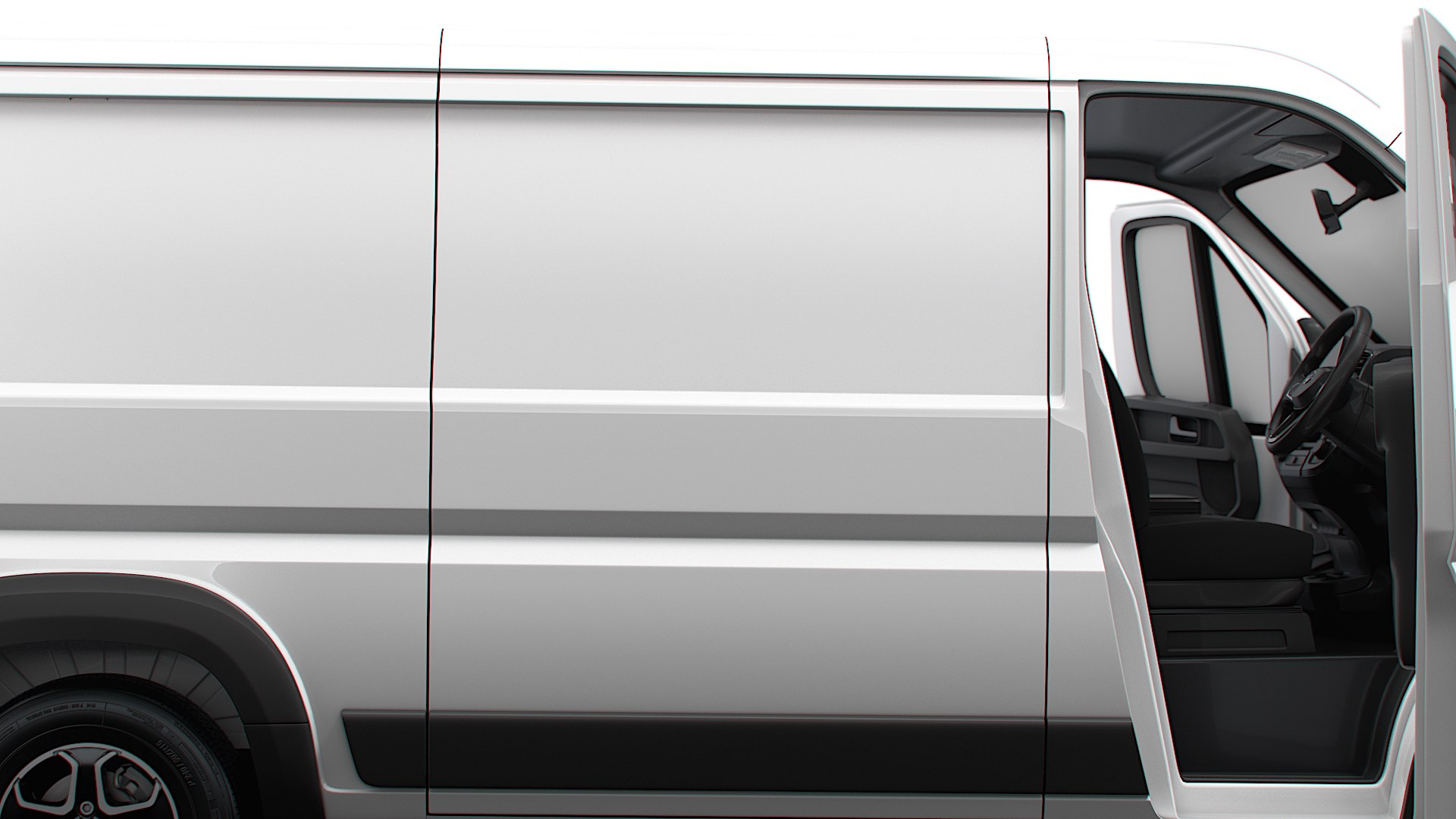 3D Model Vauxhall Movano E Van L2H1 HQ Interior 2025 - TurboSquid 2325563