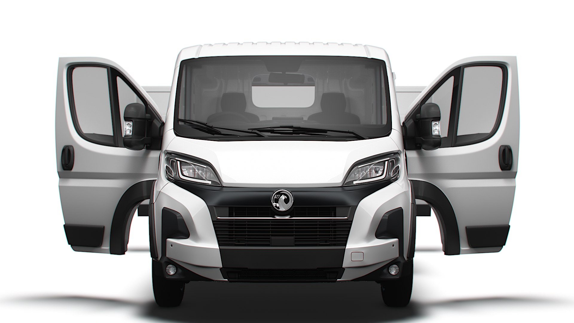 3D Model Vauxhall Movano E Van L2H1 HQ Interior 2025 - TurboSquid 2325563